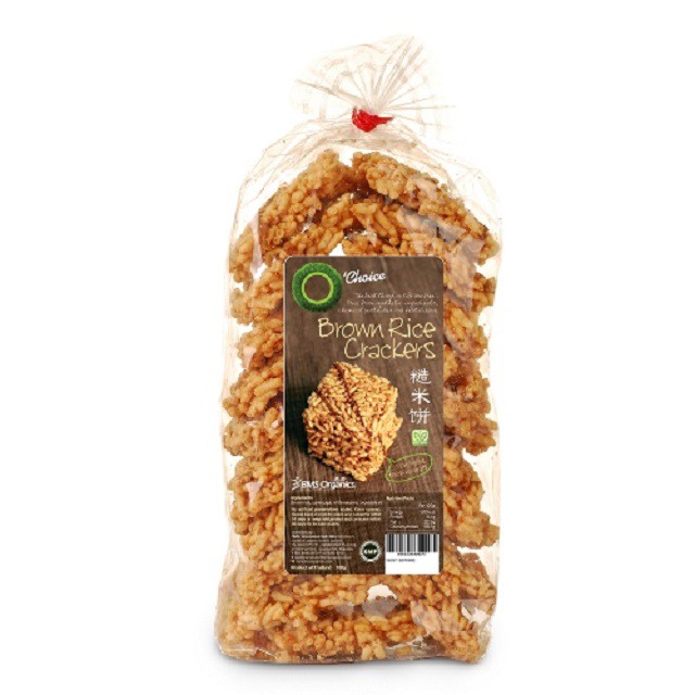 BMS Organics-Brown Rice Crackers (160g) | Shopee Malaysia