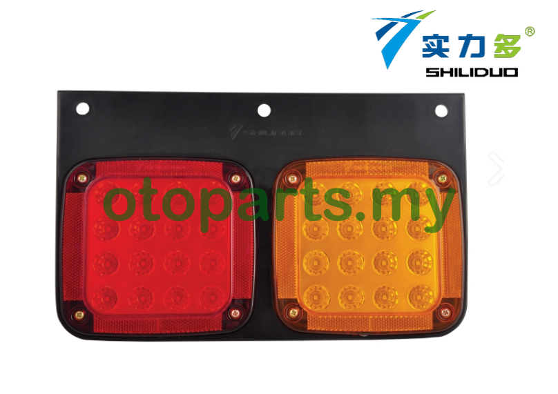 SHILIDUO LED Tail Lamp For Hino / Nissan / Trailer with IRON METAL ...