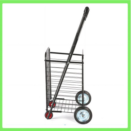 4 Wheel Large Market Trolley / Multipurpose Shopping Cart / Pasar Troli ...