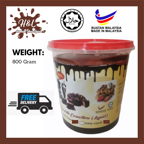 [H&L]Premium Choco Liquid/Chocolate Viral/CoklatSauce/Coklat Masakan ...