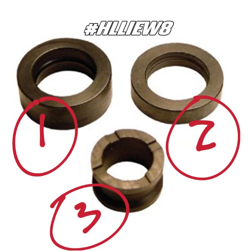 [ hlliew8 ] Honda B Series B16A B16B B18C B18CR Type-R Injector Rubber ...
