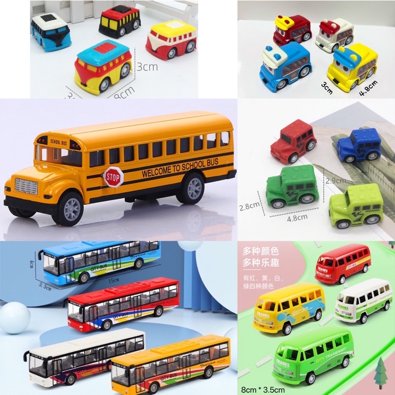 IMOCHI 学校巴士 巴士玩具 迷你回力巴士 school bus toys | Shopee Malaysia