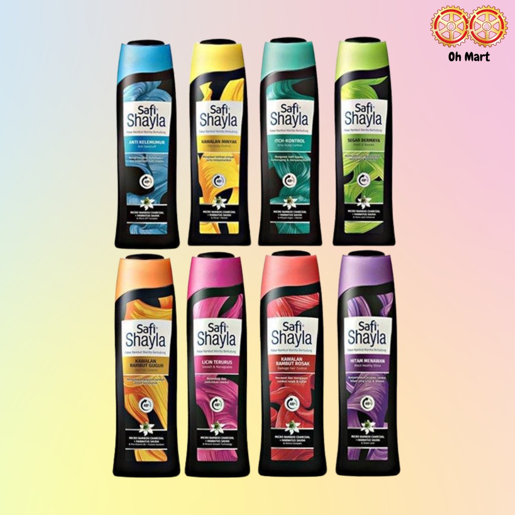 Safi Shayla Shampoo Pakar Rambut Wanita Bertudung 48H Haruman 8 Jenis ...