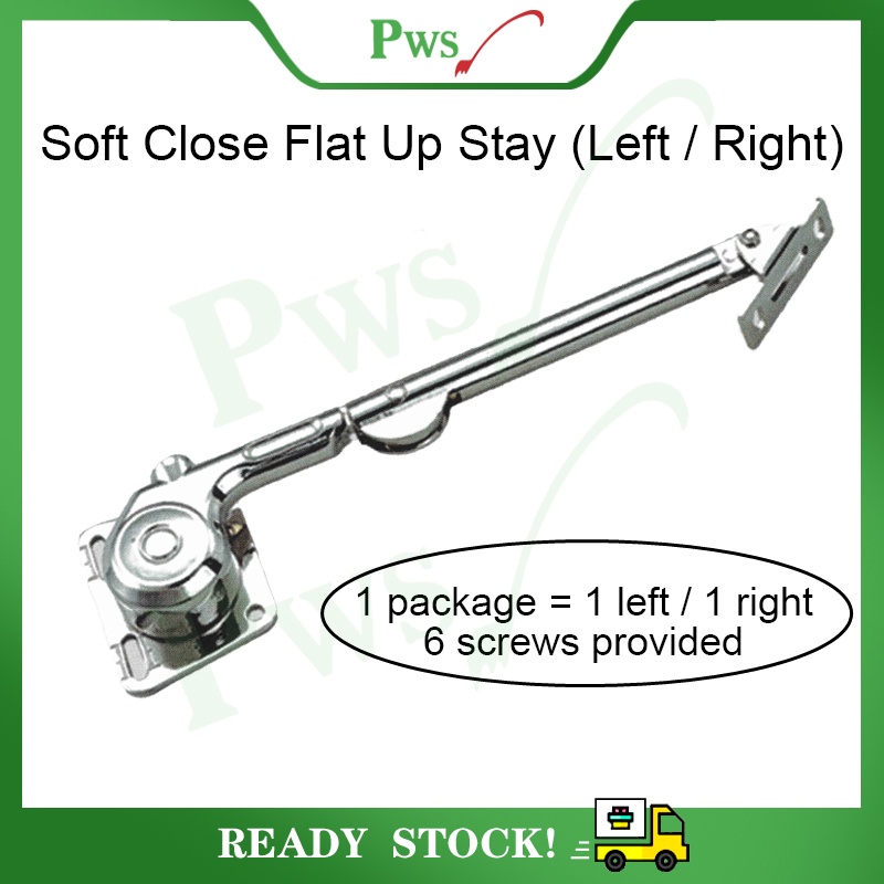 Cabinet Soft Close Flat Lift Up Lid Support Door Stay Kitchen Cabinet ...