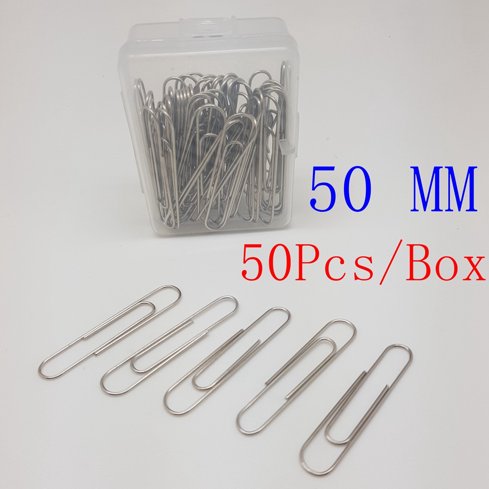 MS Paper Clip 50mm Round (50 Pcs/box) | Shopee Malaysia