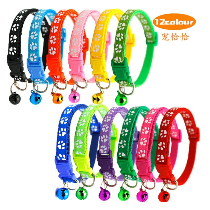 Rantai Kucing Bell Kolar Kucing Cute Cat Dog Collar Pet Collar Cute ...