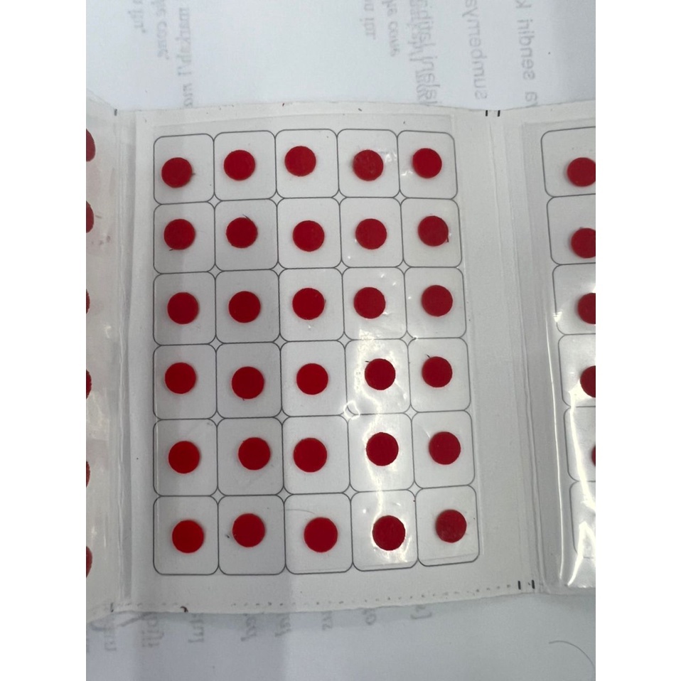 Indian Women's Red Color Bindi (size 6) | Shopee Malaysia