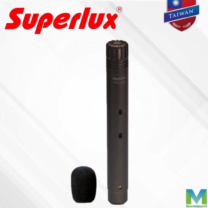 Superlux PRO268B condenser microphone for drum set overhead and Mid-High Frequency Instruments ...