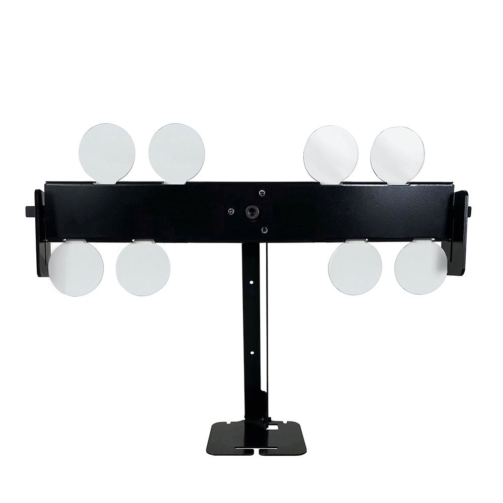 Atflbox Resetting and Rotate The Metal Shooting Target Stand with 8 ...