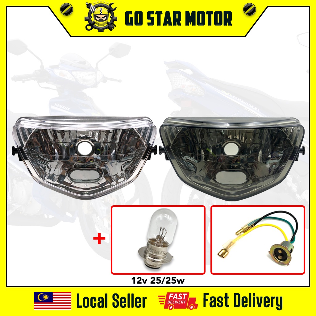 YAMAHA Y125 Y125Z Y125ZR 125Z 125ZR N NEW Head Lamp Headlamp Lampu Depan Front Light Unit Signal ...