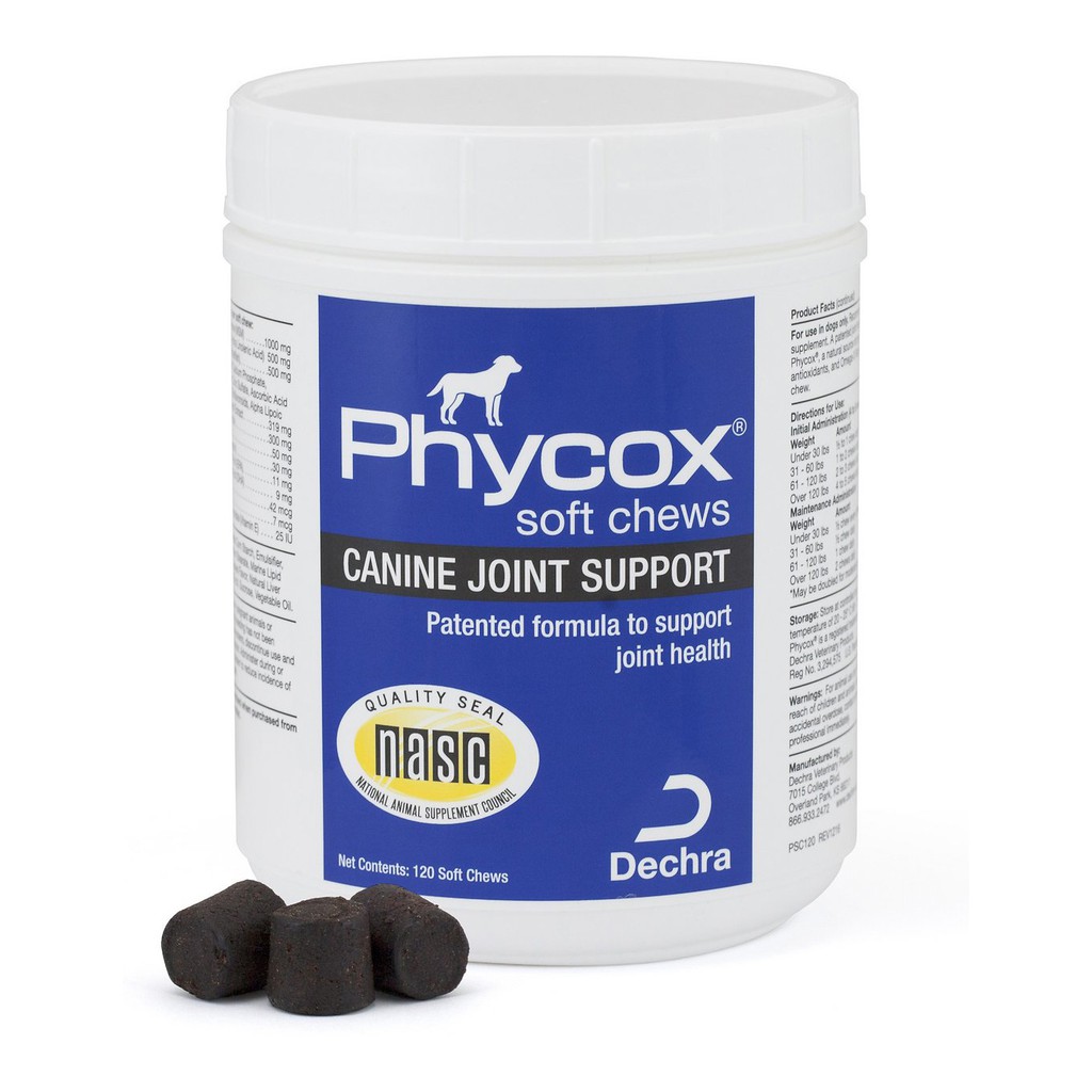 Dechra PHYCOX Joint Supplement for Dogs PHYCOX Small Bites for Small ...
