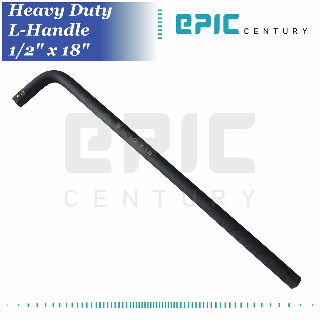 Heavy Duty L-Handle 1/2" X 18" ( Tms , Usa ) Impact L-Handle / Paling ...