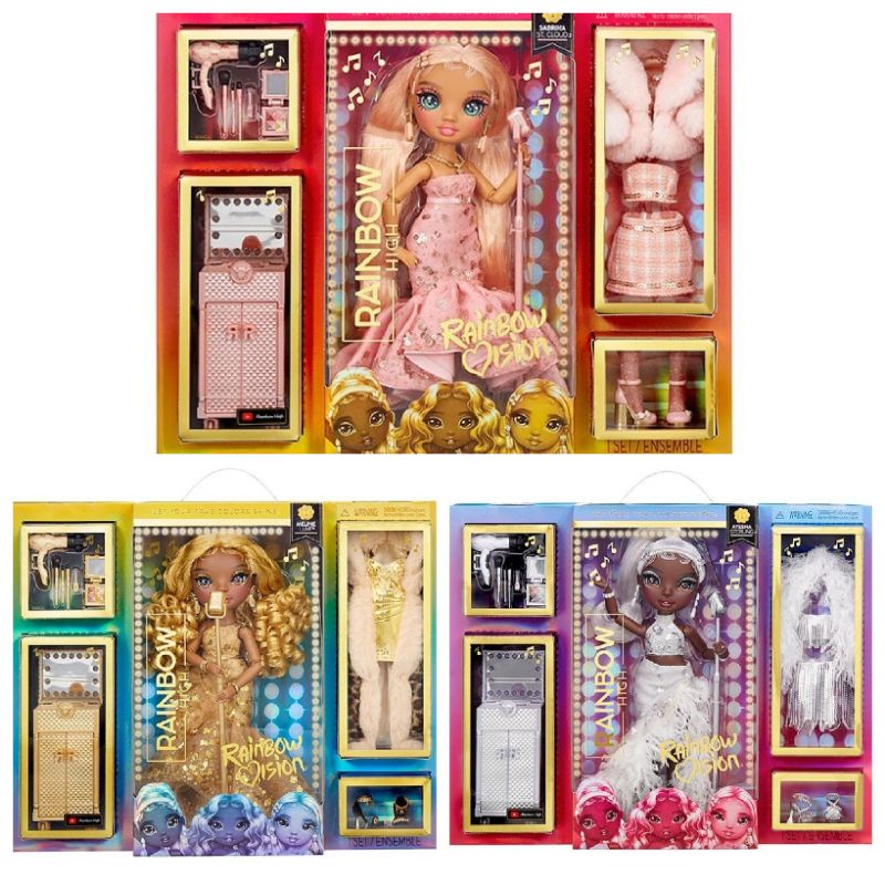 🔥100% AUTHENTIC🔥ORIGINAL Rainbow High Doll Fashion Doll Rainbow Vision ...