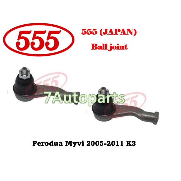 (2pc) 100% Original (Made in Japan) 555 Japan Tie Rod End Set SE-3281 ...