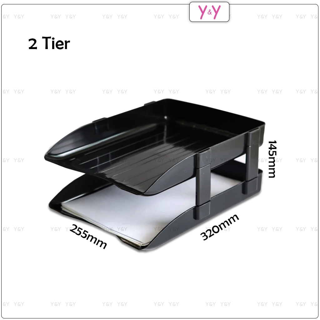 NISO Document Tray - 2 Tier / 3 Tier / Document Rack / Letter Tray ...