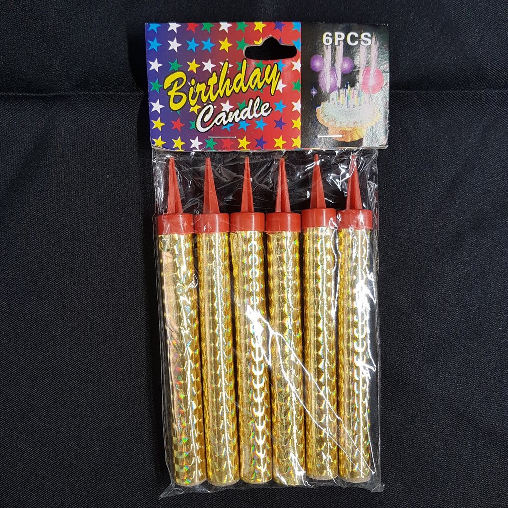 🔥 Golden Firework Candle 🔥 6 pieces celebration use with different ...