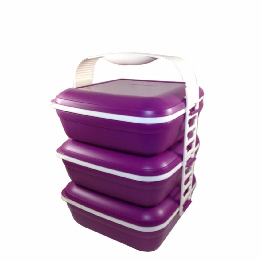 Tupperware Picnic Set Trio (3) 1.6L each - Oversea Stock | Shopee Malaysia