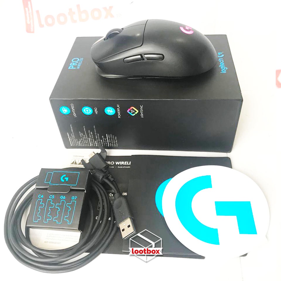 For Logitech G Pro GPW Lightspeed Hero (SECOND) Wireless Gaming Mouse | Shopee Malaysia
