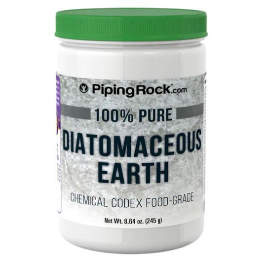 Piping Rock, Diatomaceous Earth Powder (205g) | Shopee Malaysia