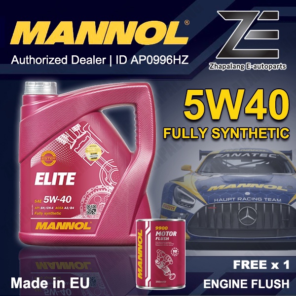 Original MANNOL 7903 Elite 5W40 PAO Based Ester Fully Synthetic 4L ...