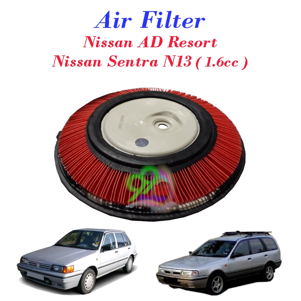Air Filter Nissan Sentra N13 1.6cc Nissan AD Resort 1.6cc | Shopee Malaysia