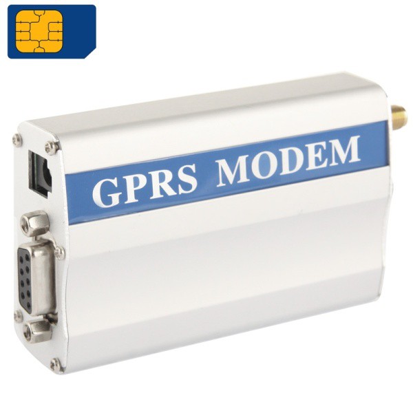 RS232 GPRS Modem / GSM Modem, Support SIM Card, GSM: 900 / 1800MHz Sign ...