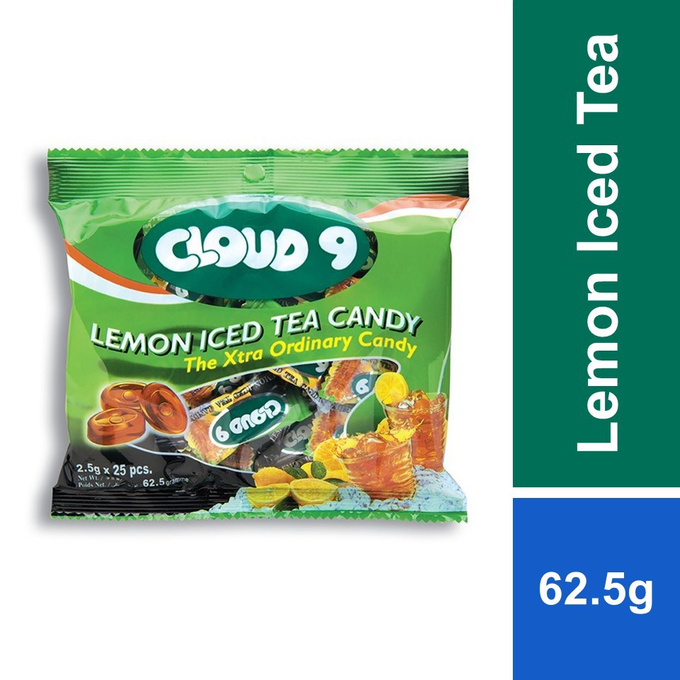 Jack ‘n Jill Cloud 9 Candies - Iced Lemon Tea (2.5g x 25s) | Shopee ...
