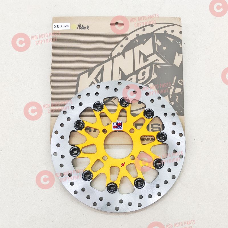 KD DISC PLATE (FRONT) - 245MM & 267MM - Y15 ZR / LC 135/ RS 150/ Y125Z ...