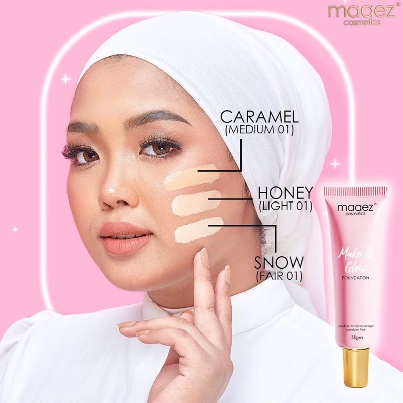 MAAEZ FOUNDATION 💯ORIGINAL! | Shopee Malaysia