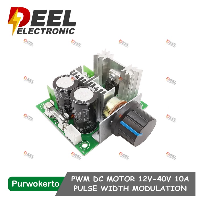 Pwm DC MOTOR SPEED REGULATOR 12V-40V 10A PULSE WIDTH MODULE | Shopee Malaysia