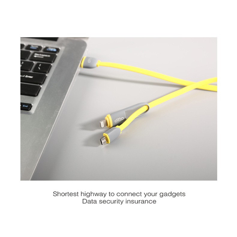 Clear Stock!!! Ditto Safe-Charge Speed Cable (1000mm) | Shopee Malaysia