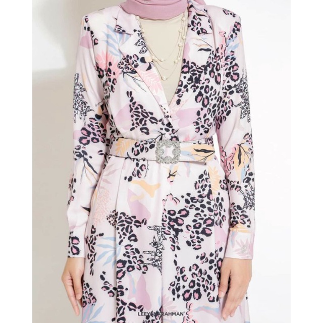 Cheetah Suit Dress LRC (NWT-M) | Shopee Malaysia