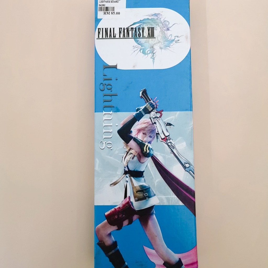 Final Fantasy 13 Lightning Props Model Free Rack 最终幻想13雷霆刀模送刀架 | Shopee ...