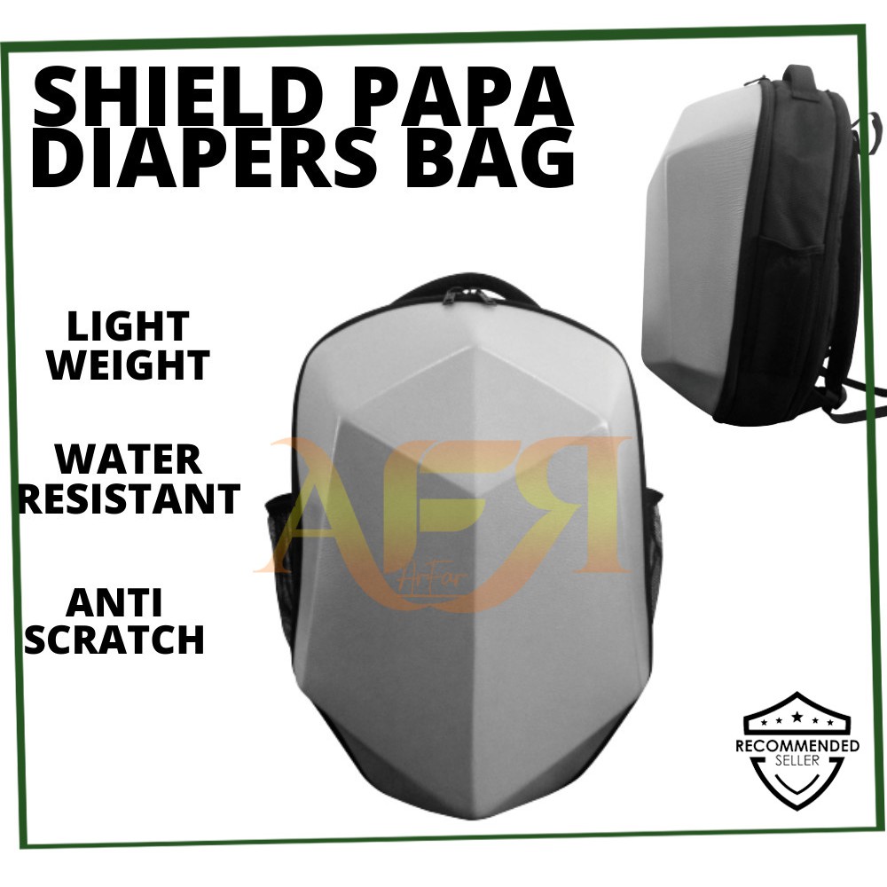 (MALAYSIA STOCK) Simple Dimple Shield Papa Diapers Bag Backpack ...