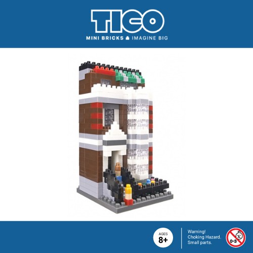 TICO Mini Bricks WEST COWBOY - Apartment Building | CLASSICAL MINI ...