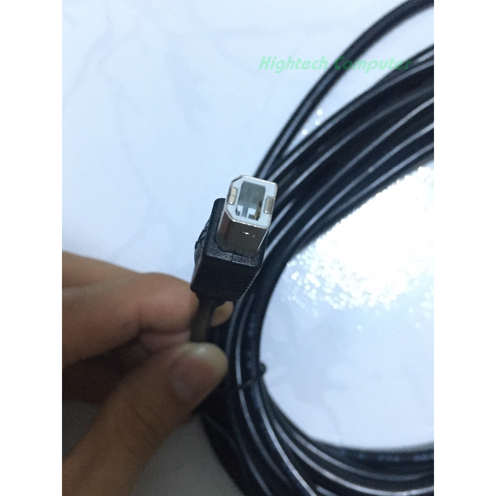 Usb printer connection cable (anti-interference) 1.5m - 5m (Black) - 1T ...