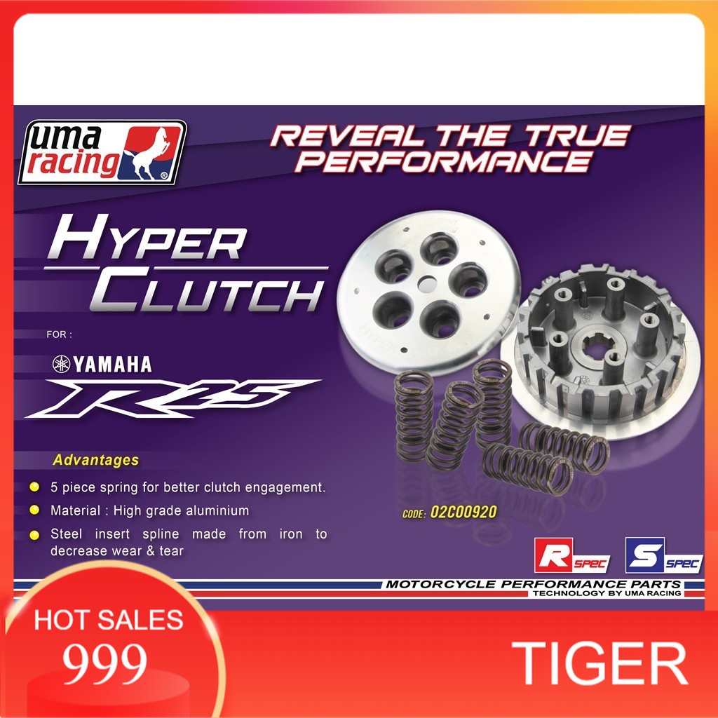Uma Racing Hyper Clutch Yamaha R25 V1 V2 MT25 Spring Set 100% Original ...