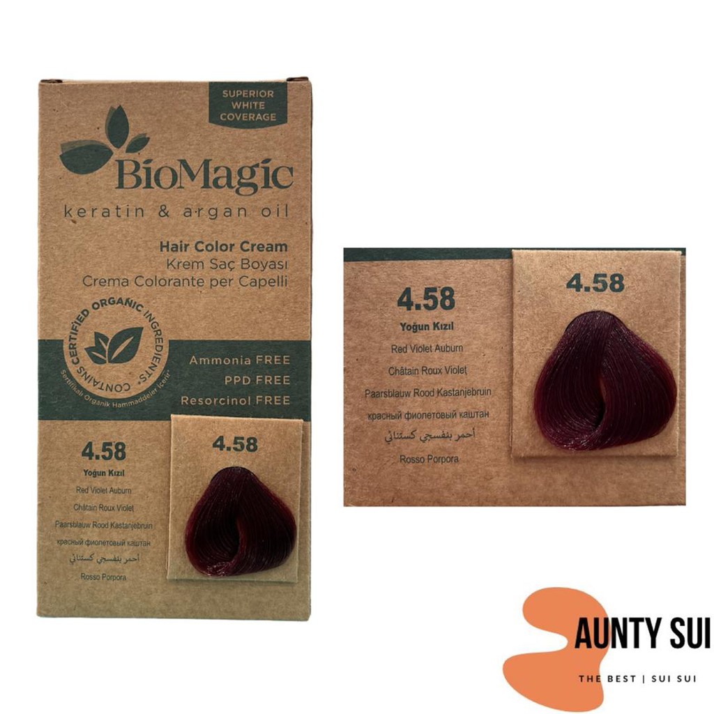 BioMagic Organic Hair Colour Cream | Shopee Malaysia