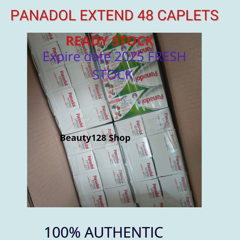 AUTHENTIC PANADOL EXTEND 48 CAPLETS MALAYSIA STOCK READY | Shopee Malaysia