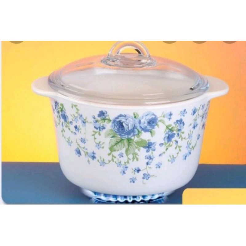 💥Blutensia 2 L round casserole ovenware (vitro ceramic fire proof ...