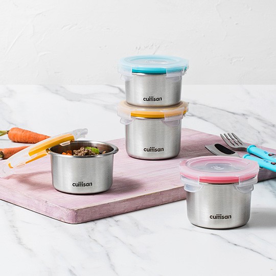 CUITISAN Infant Feeding Containers 250ml-set of 3 ( Exclusive ...