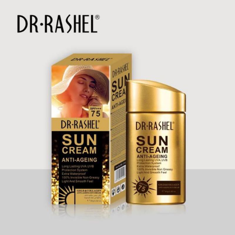 Dr.Rashel sun Cream Anti ageing Spf++75 original 💯 | Shopee Malaysia