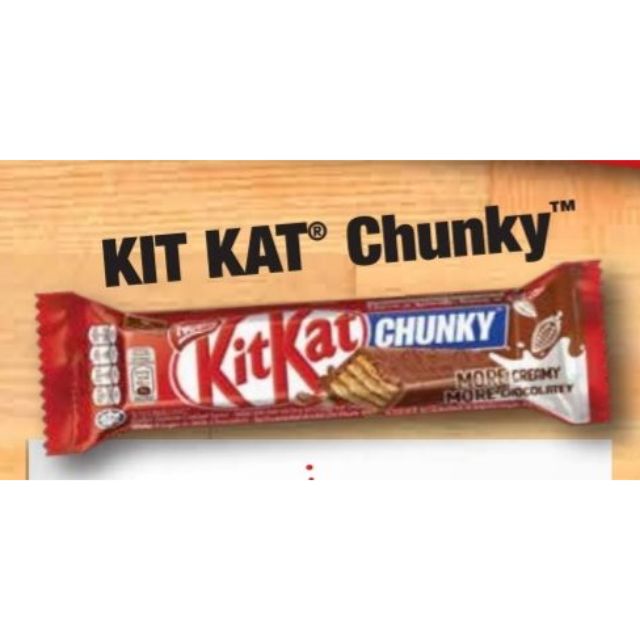 Kit kat Chunky Original 38g | Shopee Malaysia