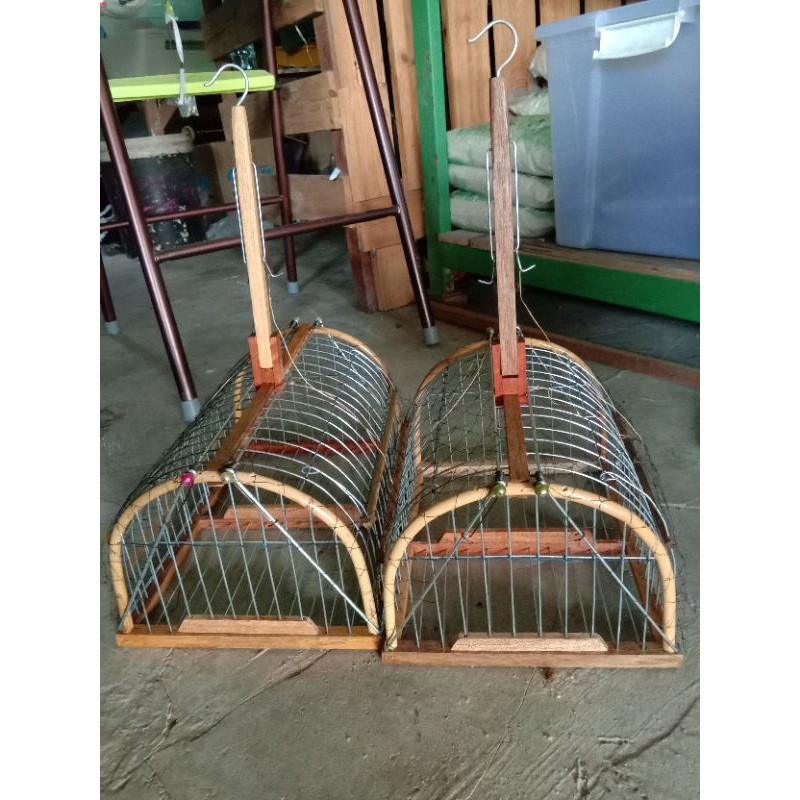 Jebak keranda saiz 10/11/12inci jebak murai batu/jebak burung/jebak ...