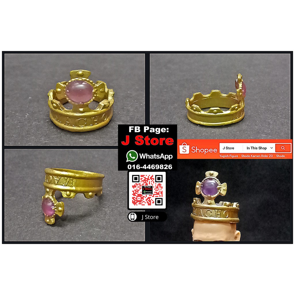 WWE Macho king crown accessories for figure ( J Store ) | Shopee Malaysia