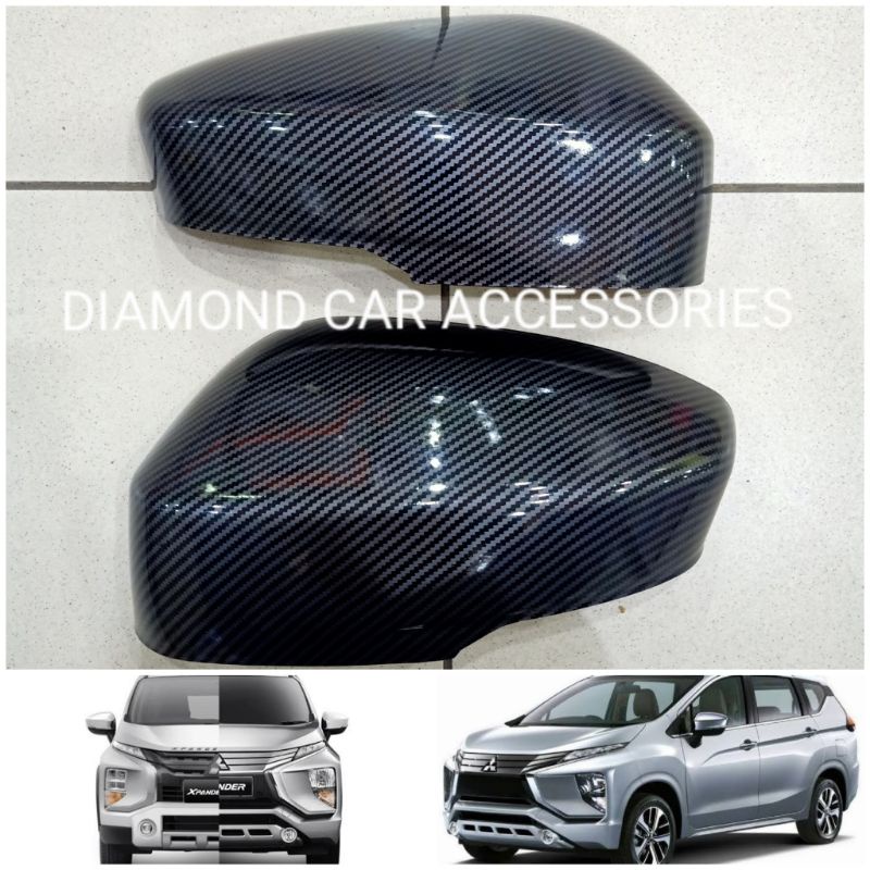 Mitsubishi Xpander Cross 2017-2022 carbon rear view mirror Cover ...