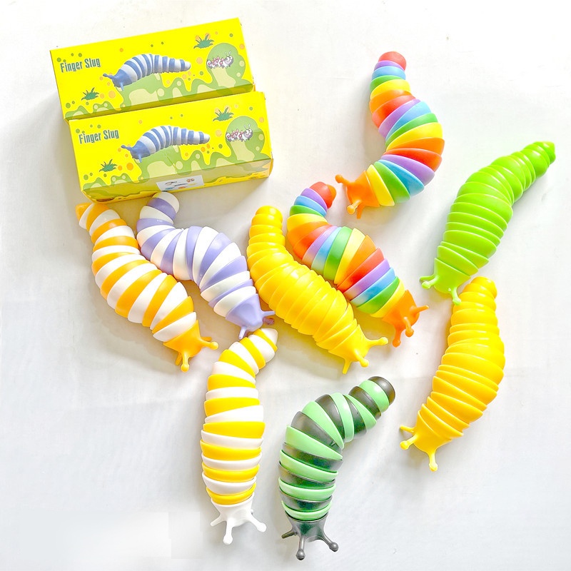 New product slug decompression toy Fidgetslug slug creeping caterpillar ...