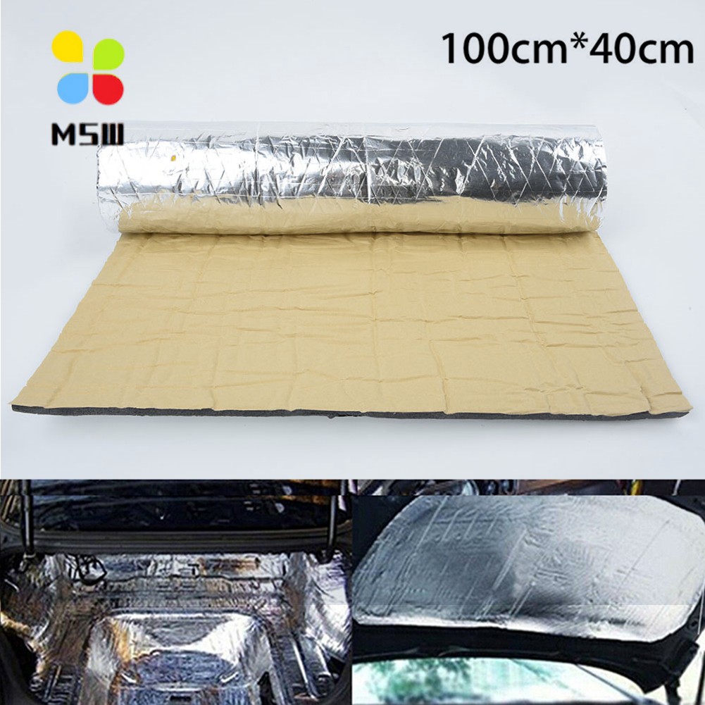 MSW Waterproof Sound Proofing Foam Car Cover Interior Accessory Fire ...