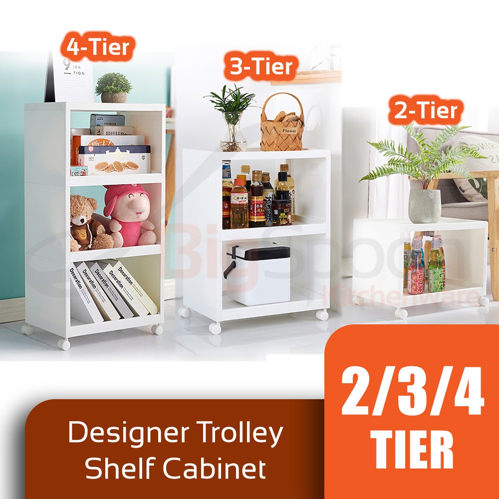 BIGSPOON Kitchen Rack Shelf Rak Barang Serbaguna Murah Rak Dapur ...