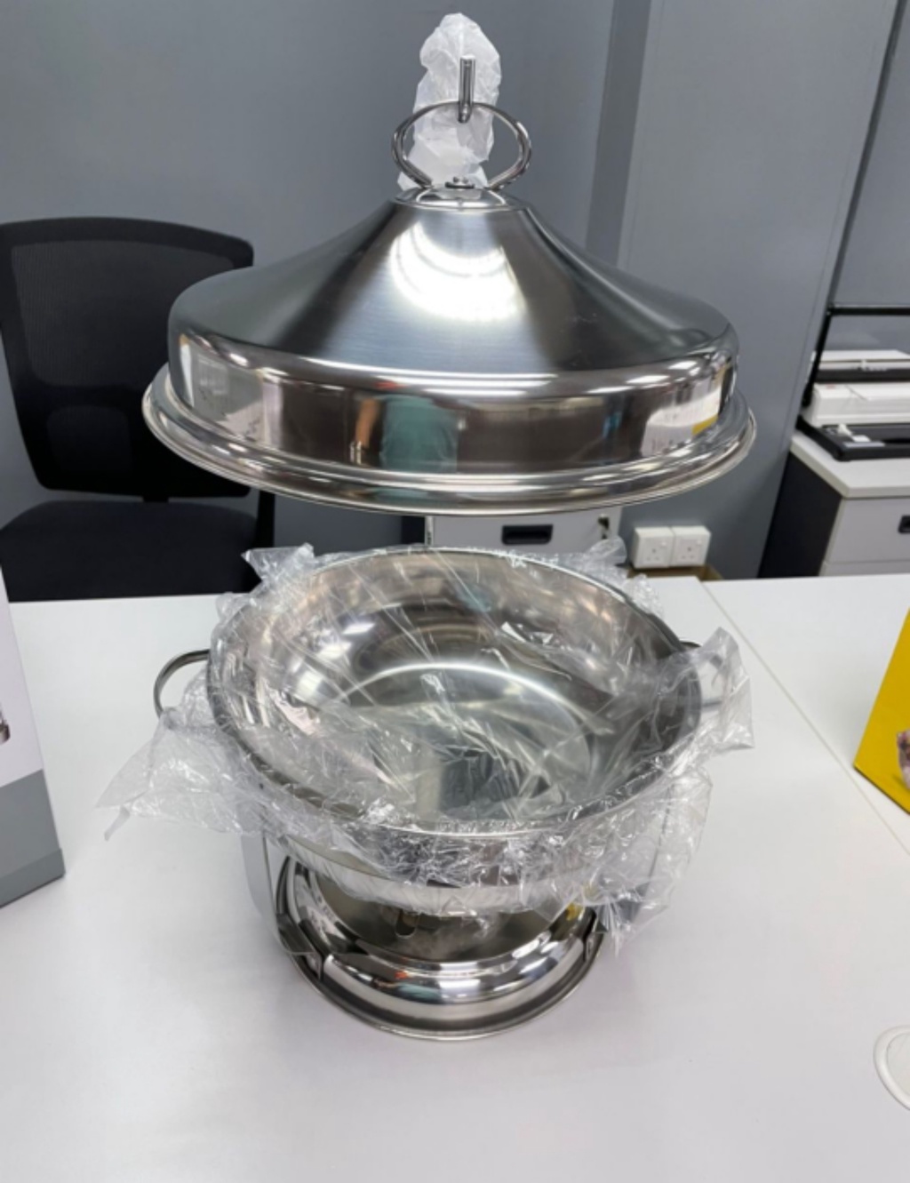 Chafing Dish 4.5L /9L Golden Bell Dome Hanging Bekas Gantung Buffet ...